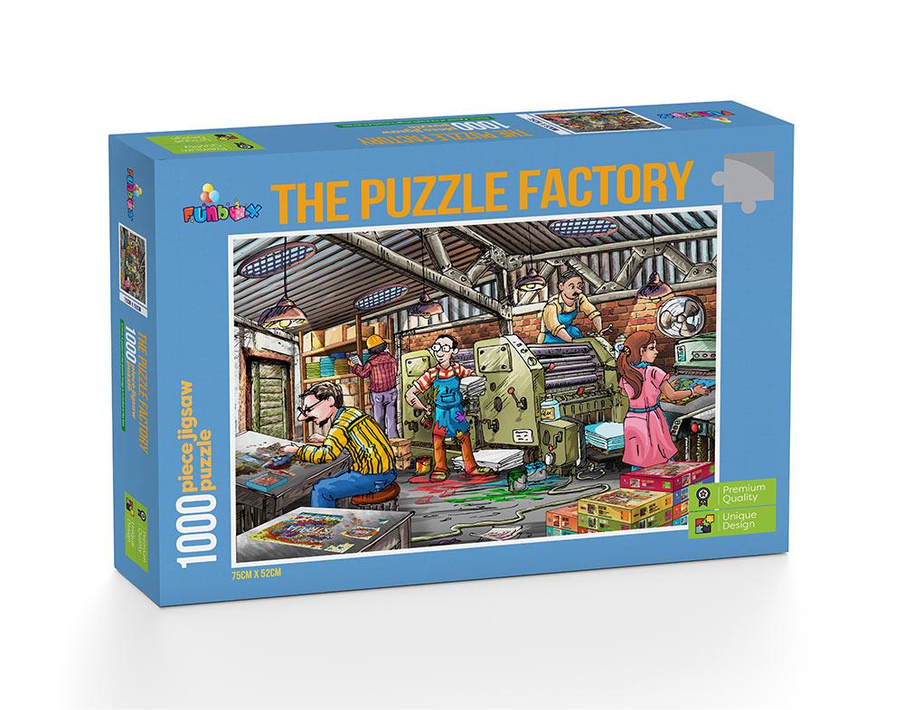 The Puzzle Factory 1000 Piece Jigsaw Puzzle – Funbox Puzzles